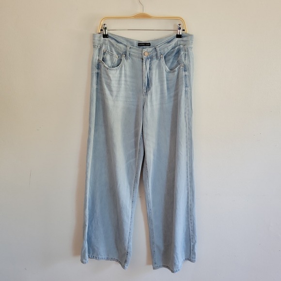 Sincerly Jules | Jeans | Sincerely Jules Wide Leg Baggy Chambray Jeans ...